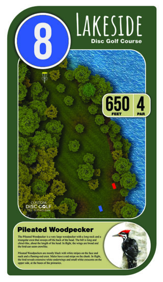 Custom Disc Golf Tee Signs | Course Maps
