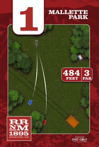 Custom Disc Golf Tee Signs | Course Maps