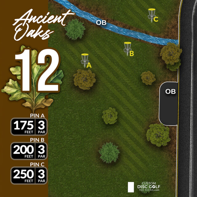 Disc Golf Tee Signs and Overviews | Course Maps and Rules Signs