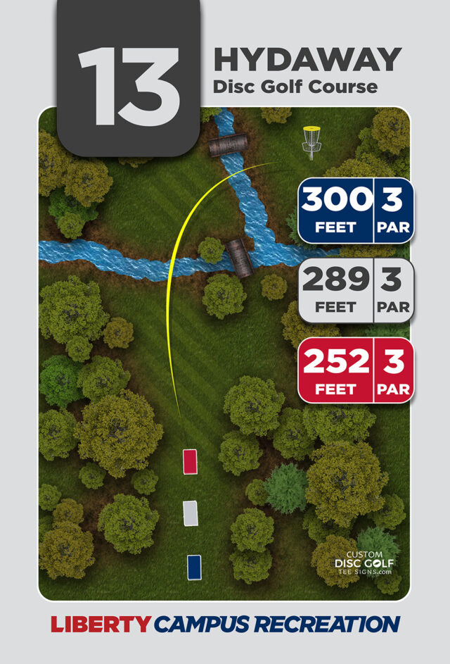 Custom Disc Golf Tee Signs | Course Maps