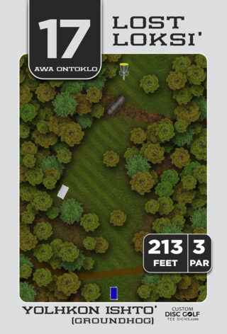 Custom Disc Golf Tee Signs | Course Maps