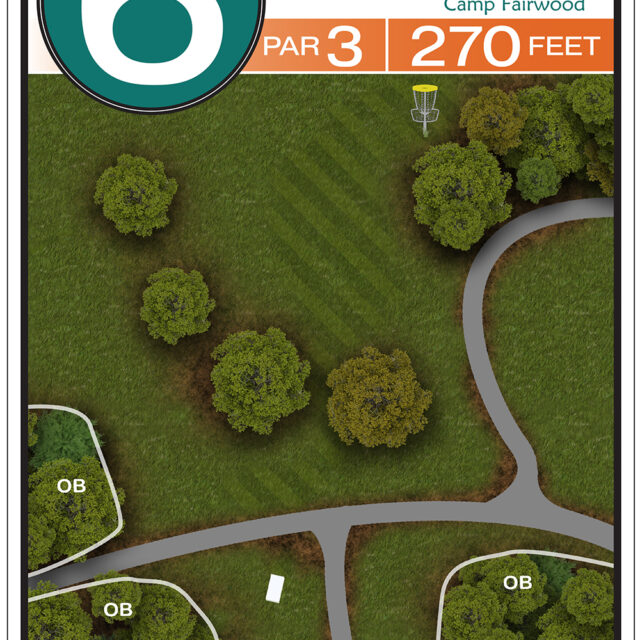 Custom Disc Golf Tee Signs | Course Maps