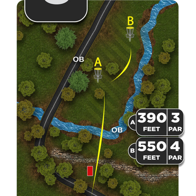 Custom Disc Golf Tee Signs | Course Maps